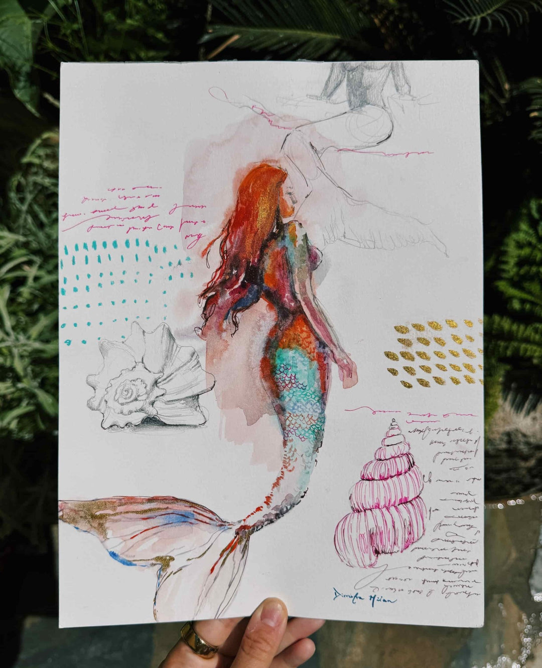 A Taste of Rhodes (Watercolor Sketches) – Dimitra Milan Art