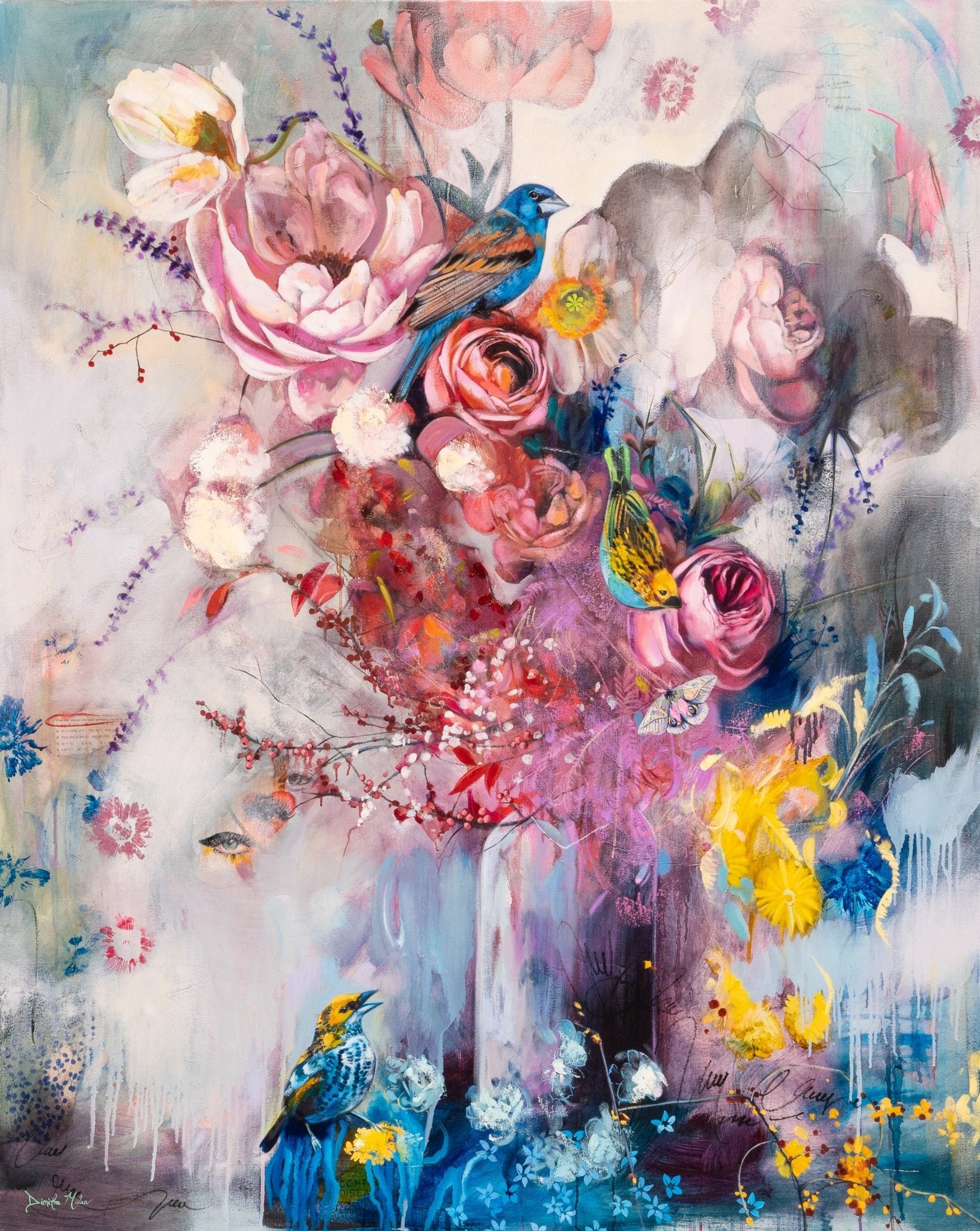 Garden of Grace - Dimitra Milan Art Dimitra Milan Art